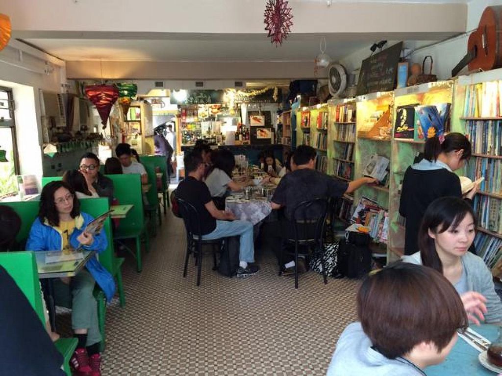 CLOSED: Bookworm Cafe - Outlying Islands Hong Kong Restaurant - HappyCow