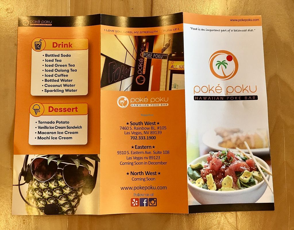 Poke Poku - Las Vegas Nevada Restaurant - HappyCow