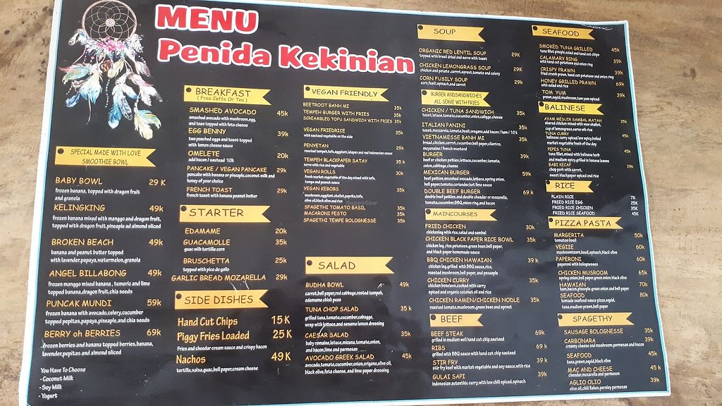 CLOSED: Kekinian - Penida Island Bali Restaurant - HappyCow