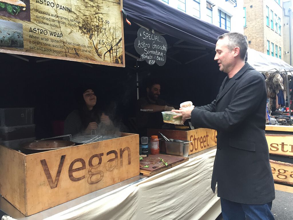 CLOSED: Astro Vegan - Market Stall - London Market Vendor - HappyCow