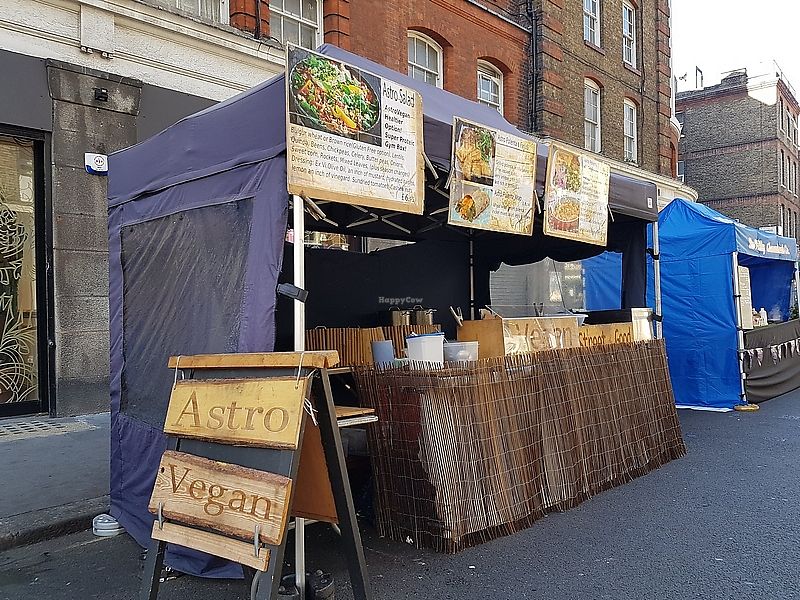 CLOSED: Astro Vegan - Market Stall - London Market Vendor - HappyCow