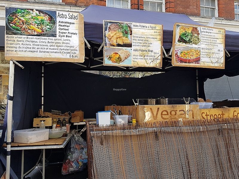 CLOSED: Astro Vegan - Market Stall - London Market Vendor - HappyCow