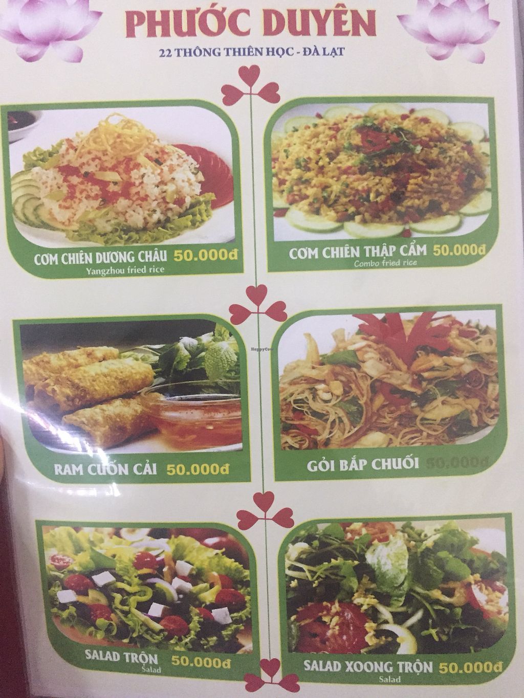 Phuoc Duyen - Da Lat Restaurant - HappyCow