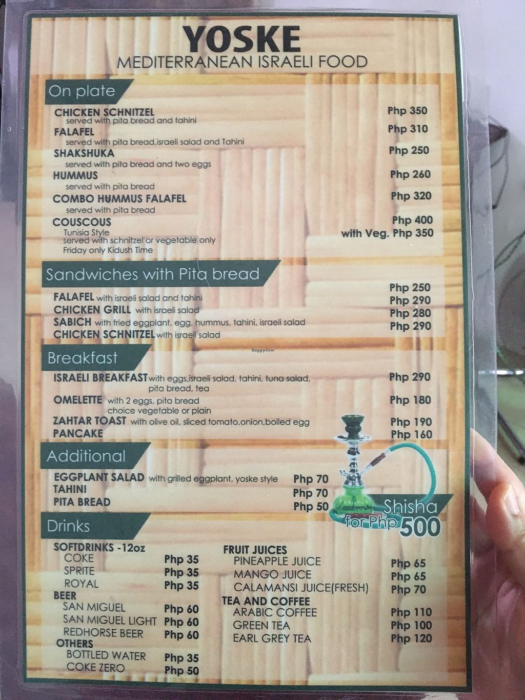 CLOSED: Yosk'e Restaurant - San Vicente Palawan | Review "great hummous ...