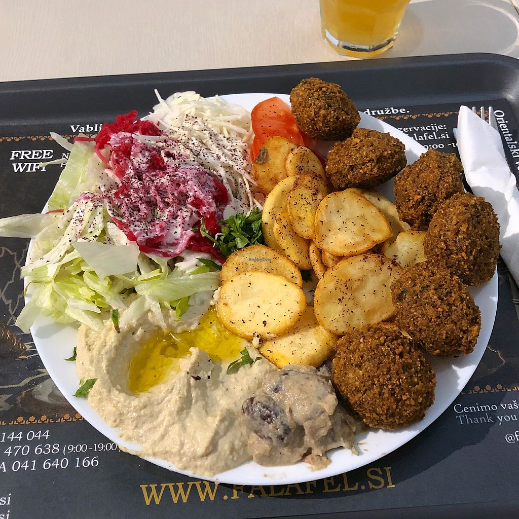 Abi Falafel - Ljubljana | Review "Nice tapas" by kinia - HappyCow