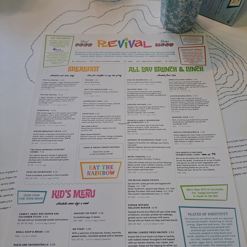 Revival - Whitstable Restaurant - HappyCow