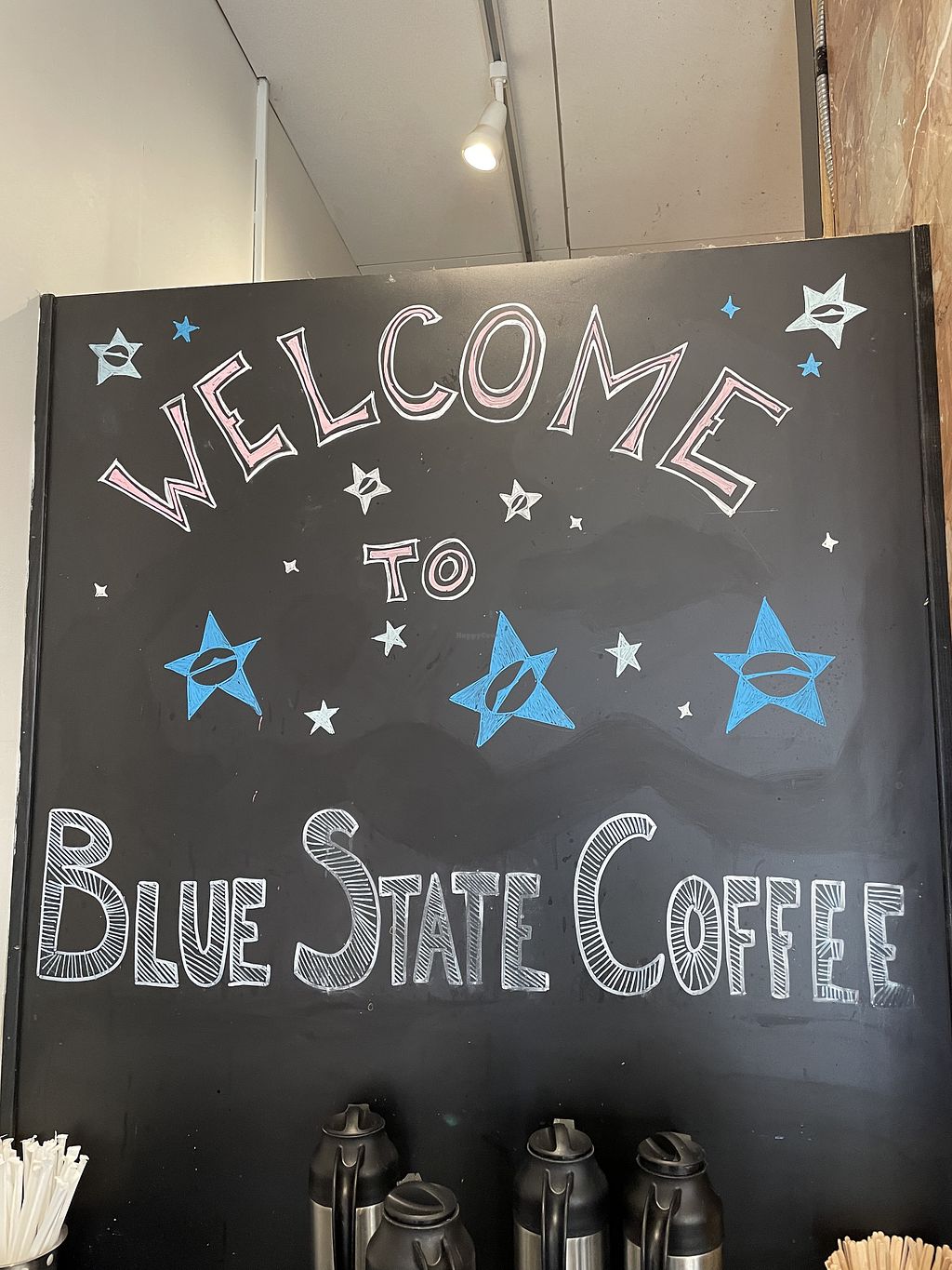 CLOSED: Blue State Coffee - Hartford Connecticut Restaurant - HappyCow