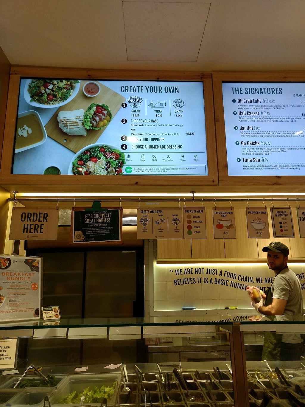 SaladStop - Tang Plaza - Central Singapore Restaurant - HappyCow