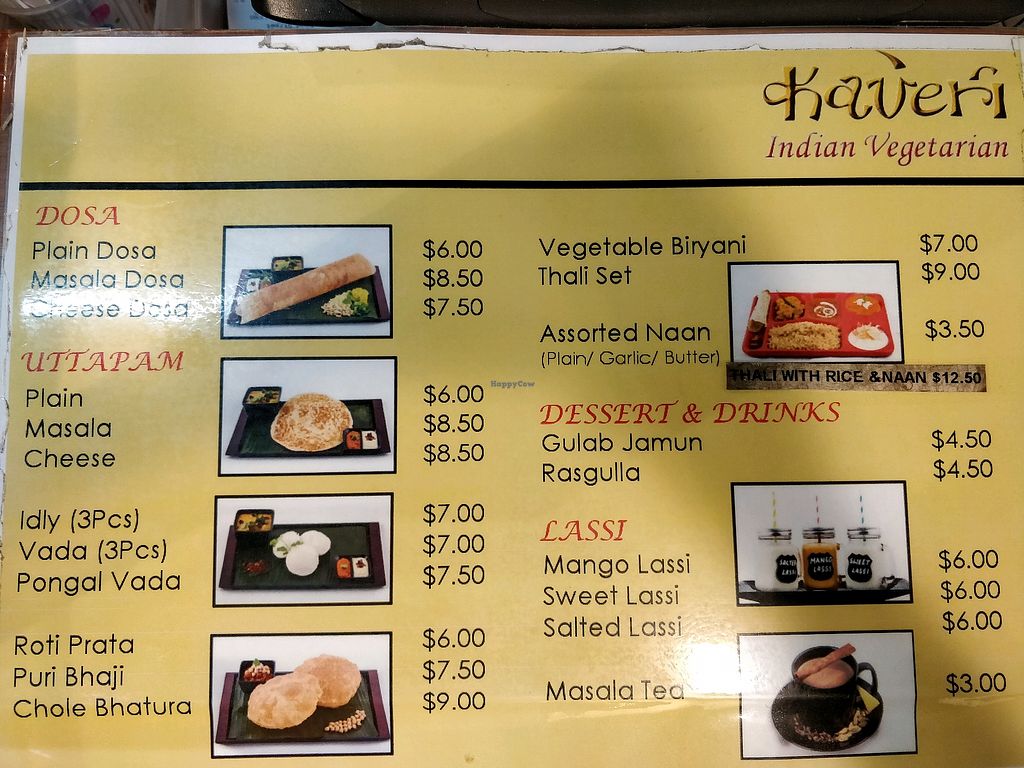 SIN - Kaveri Indian - T3 - East Singapore Restaurant - HappyCow