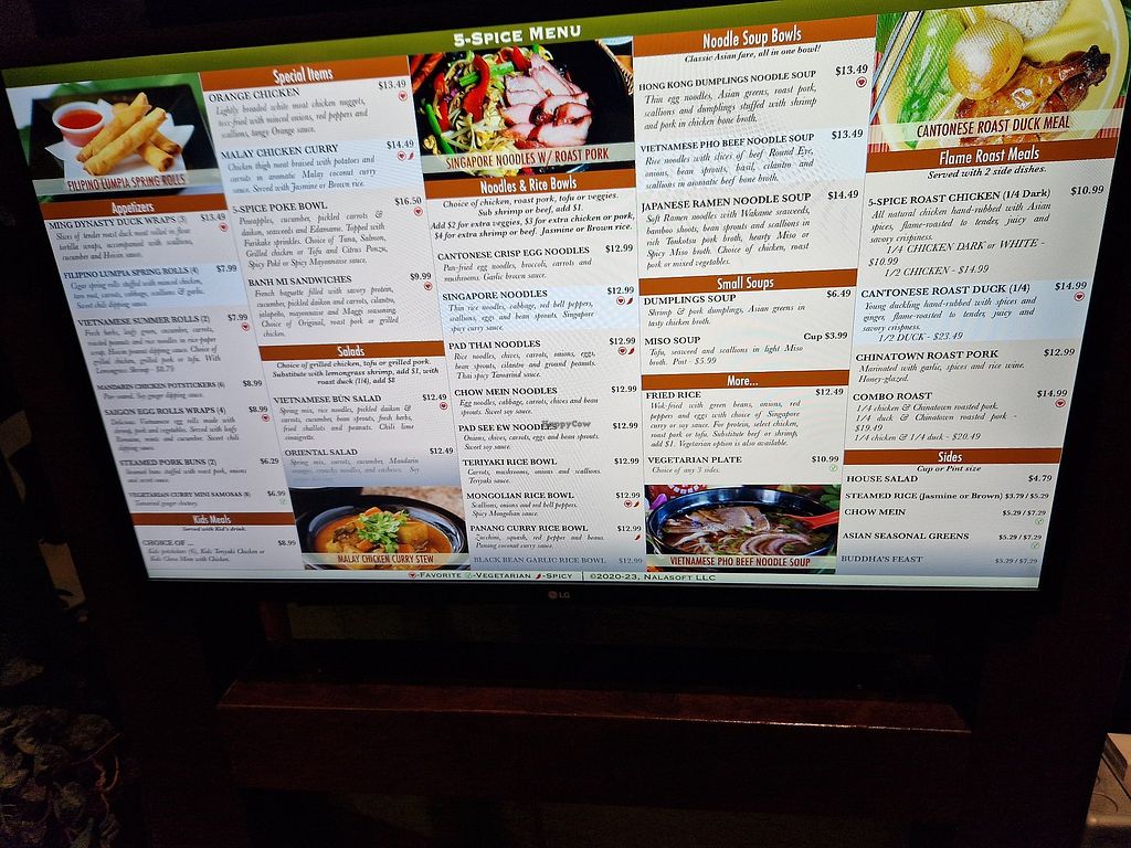 5-Spice Asian Street Market - Boca Raton Florida Restaurant - HappyCow