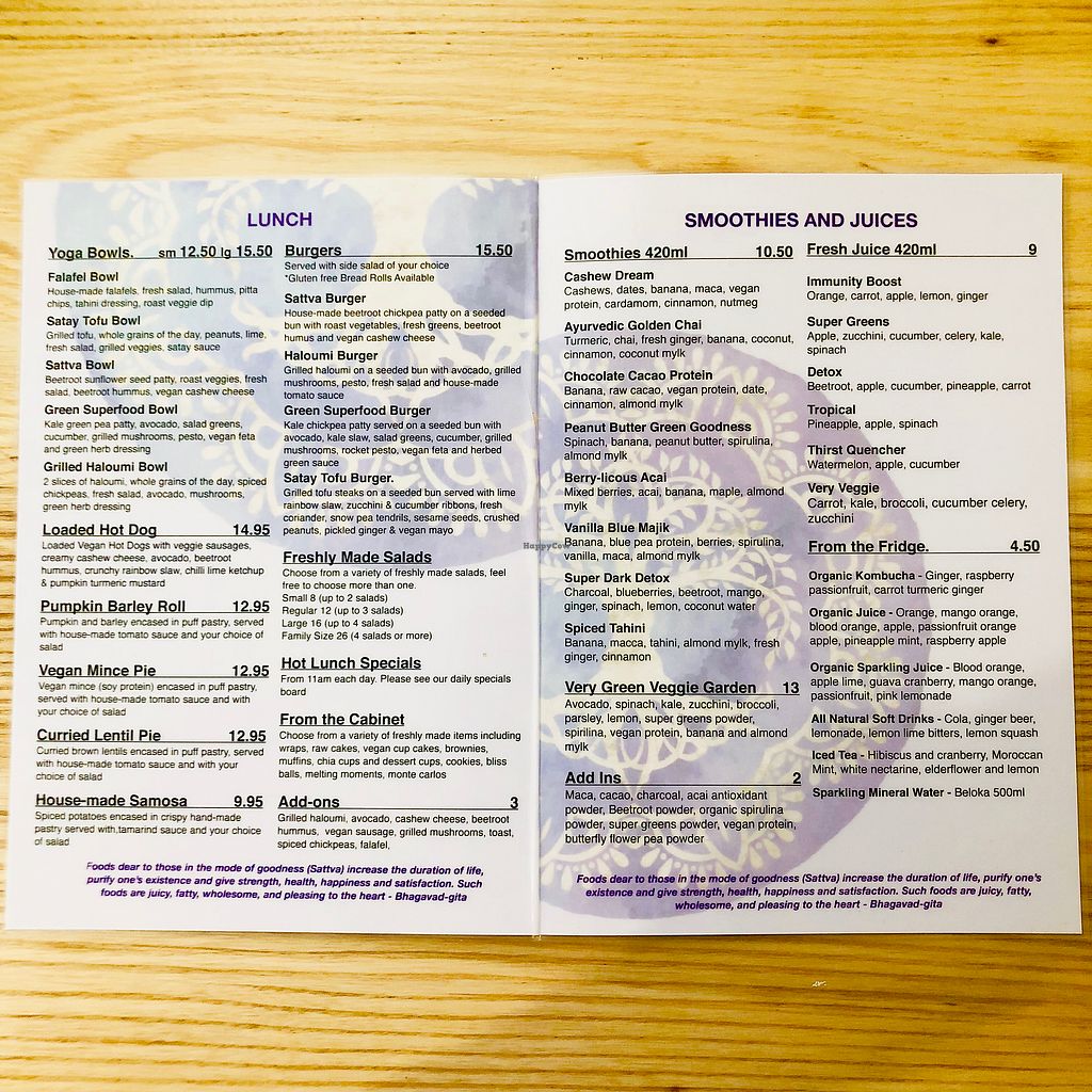 CLOSED: Sattva Cafe - West End Queensland Restaurant - HappyCow