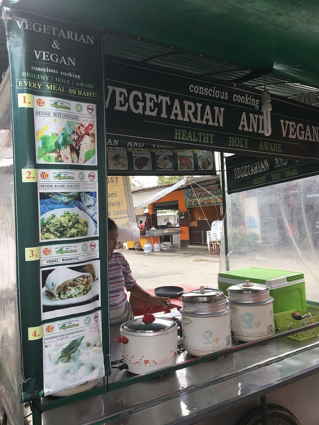 CLOSED: Vegan Food Stall - Koh Phangan Restaurant - HappyCow