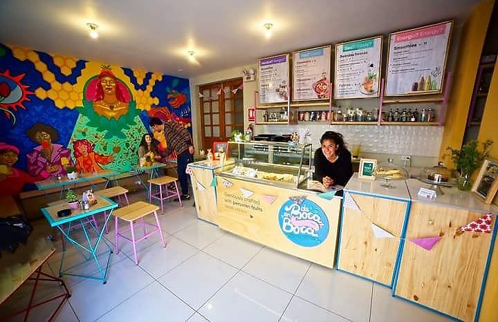 CLOSED: De Boca en Boca Ice Cream Shop - Cusco Ice Cream - HappyCow