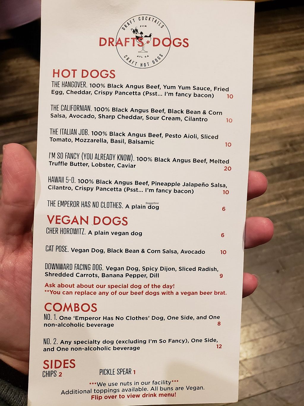 CLOSED: Drafts + Dogs - Food Stand - Atlanta Georgia Restaurant - HappyCow
