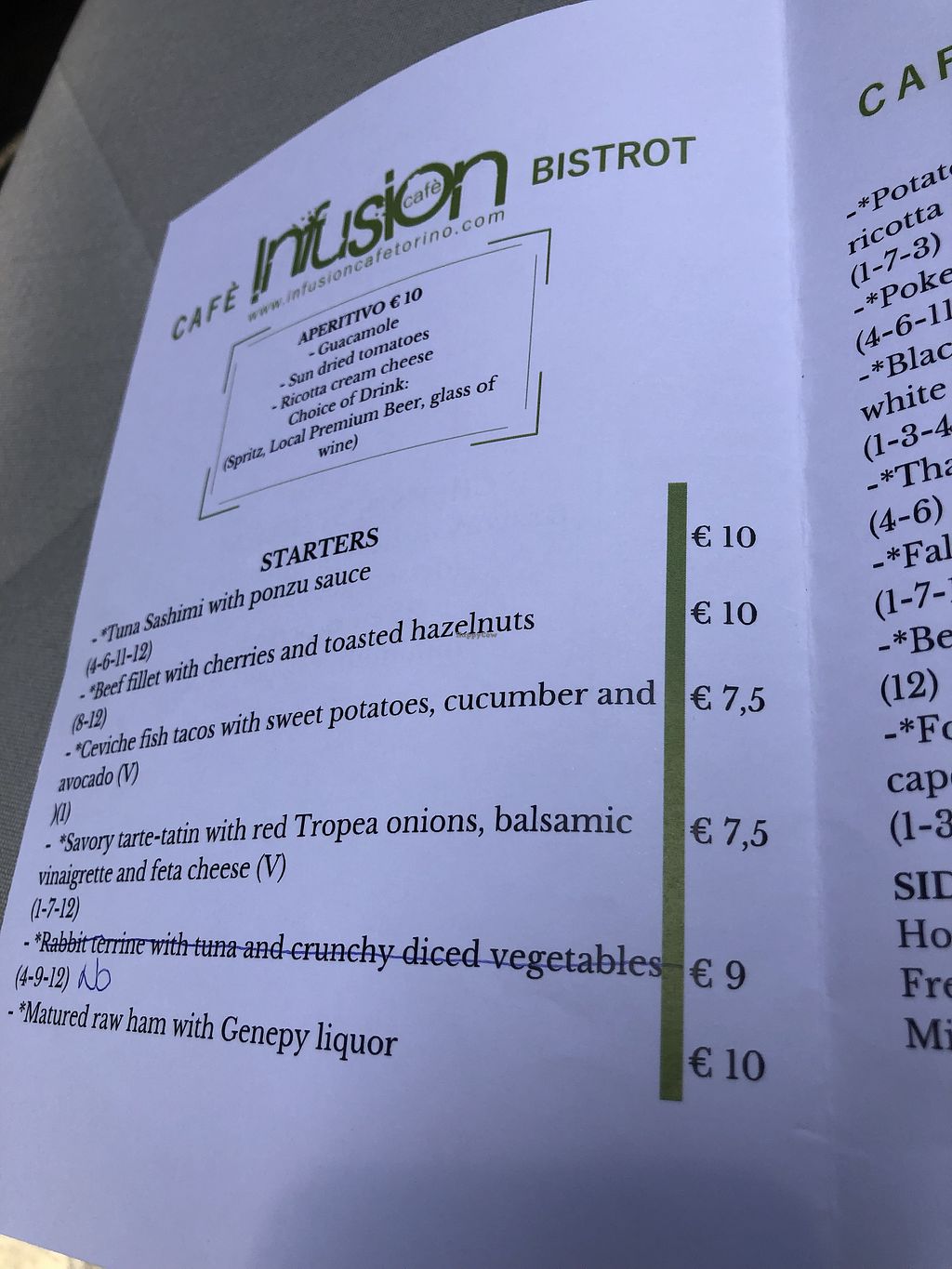 CLOSED: Infusion Café - Turin Restaurant - HappyCow