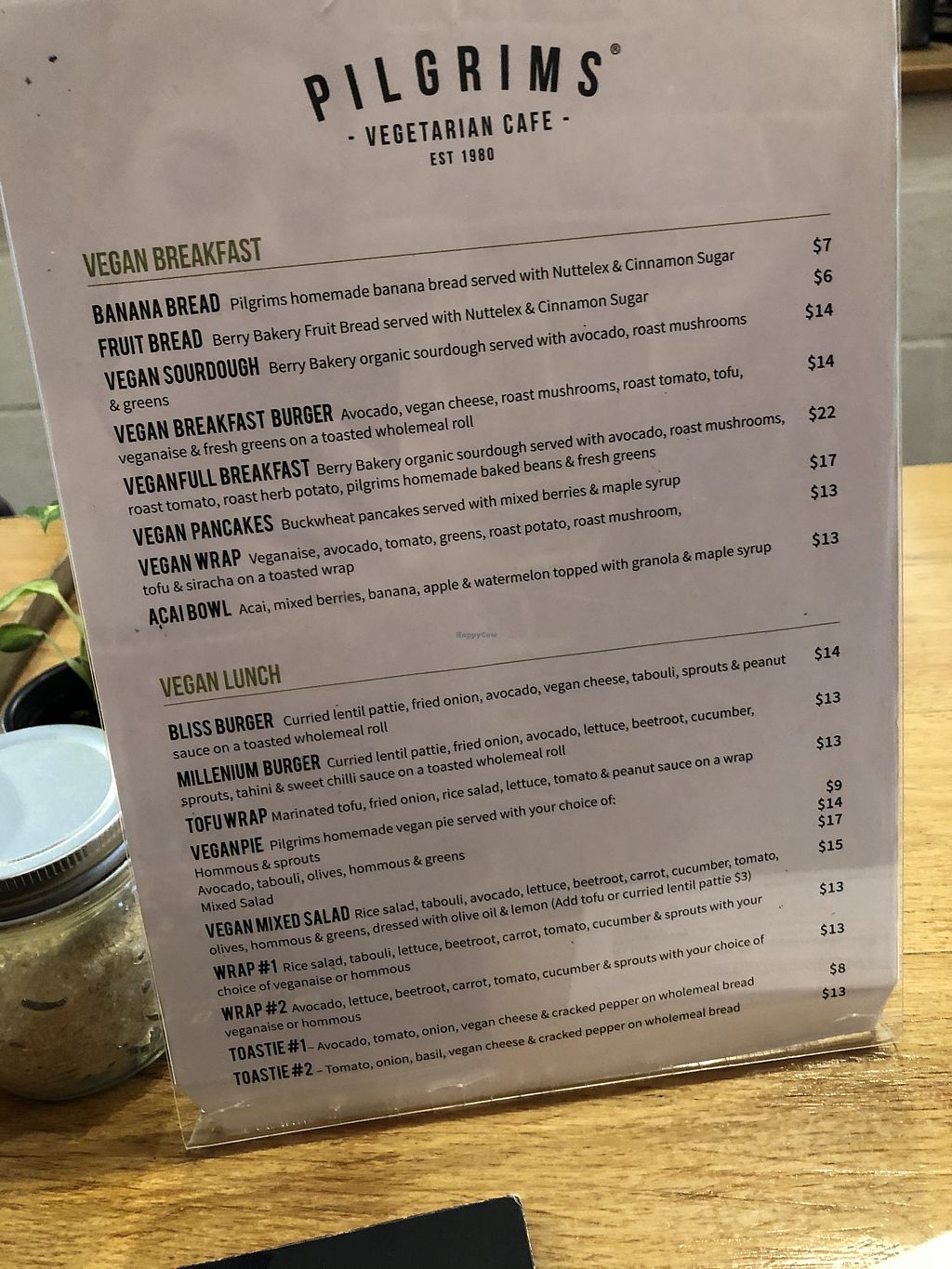 CLOSED: Pilgrims Vegetarian Cafe - Corrimal New South Wales Restaurant ...