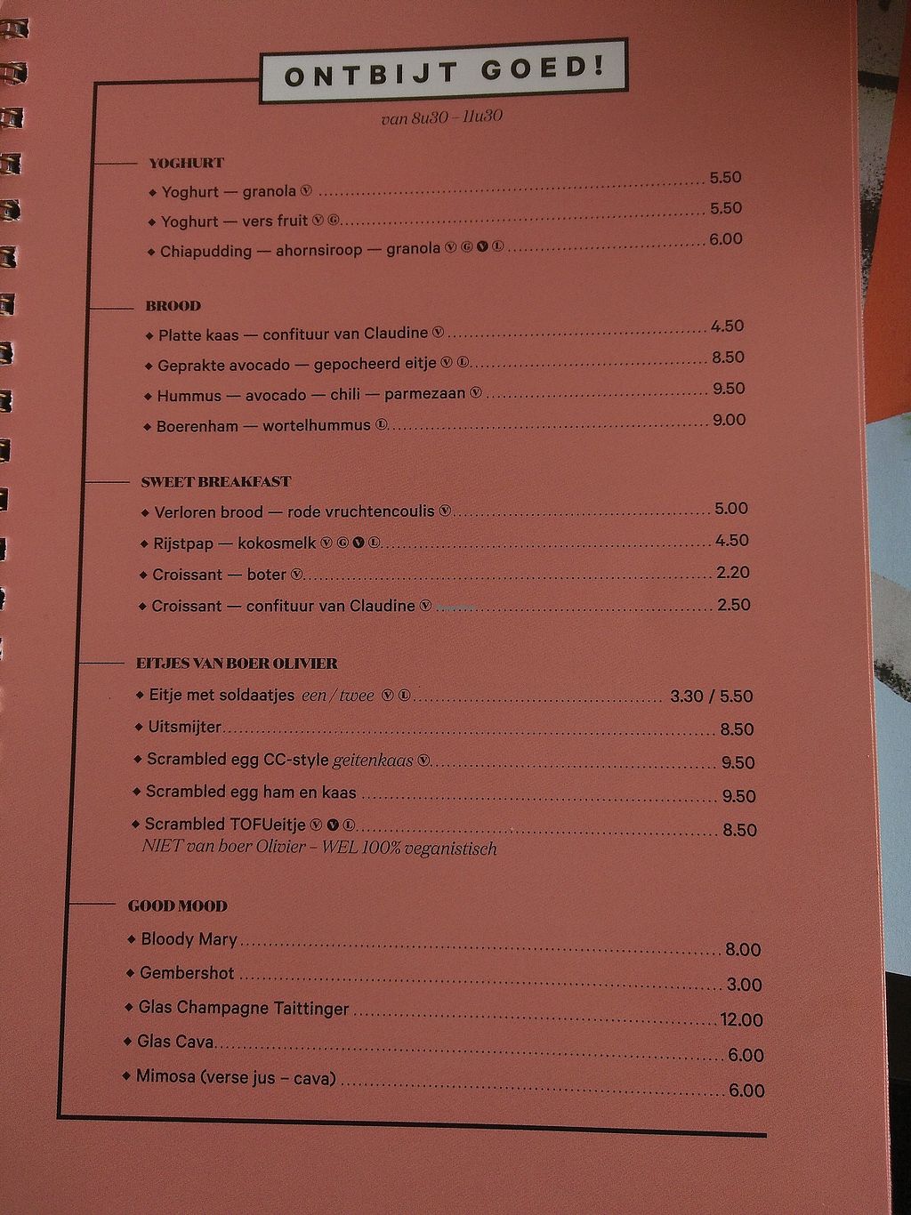 CultuurCafé de Grote Post - Oostende Restaurant - HappyCow