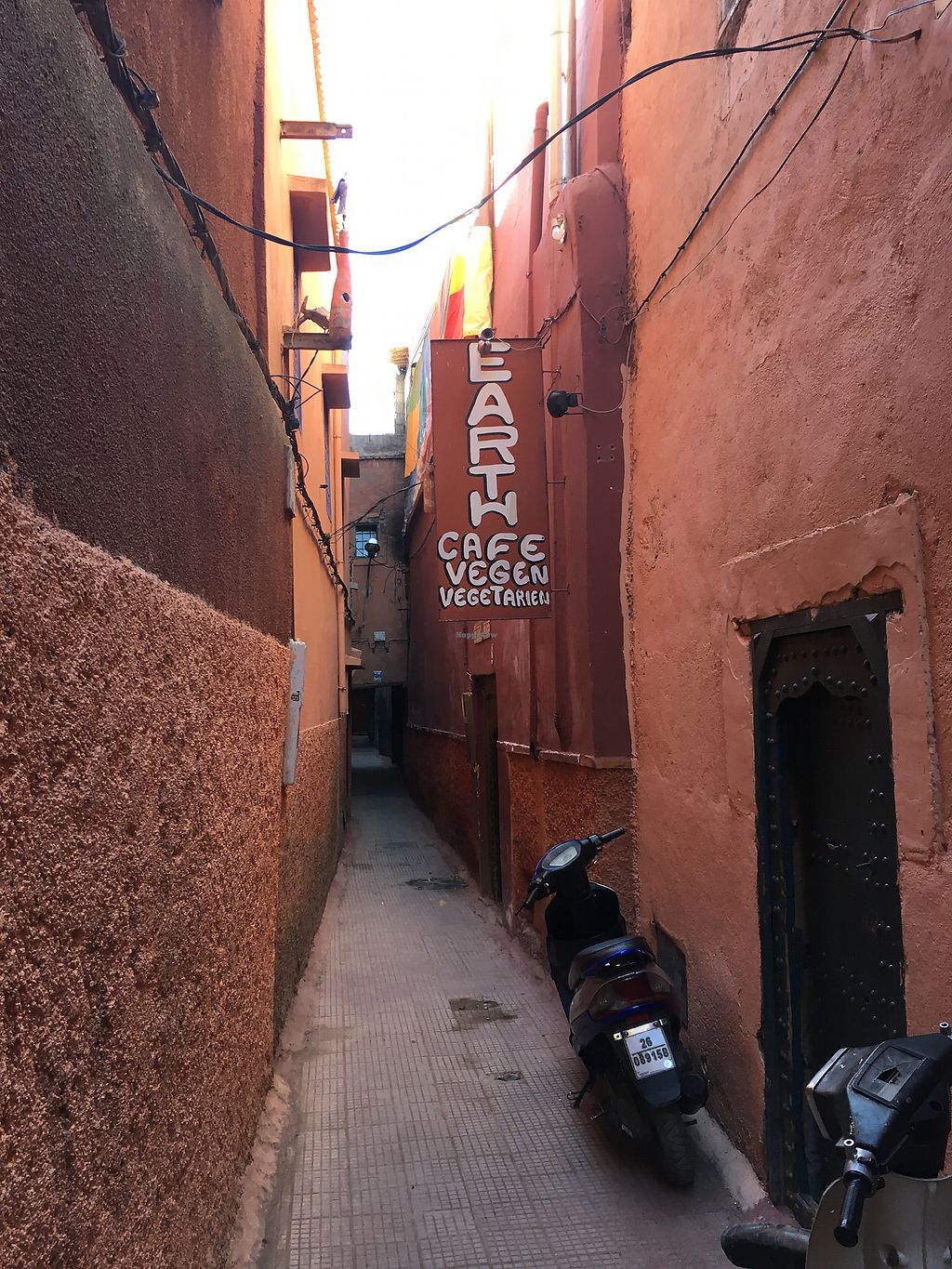 CLOSED: Earth Cafe - Derb Zawak - Marrakech Restaurant - HappyCow