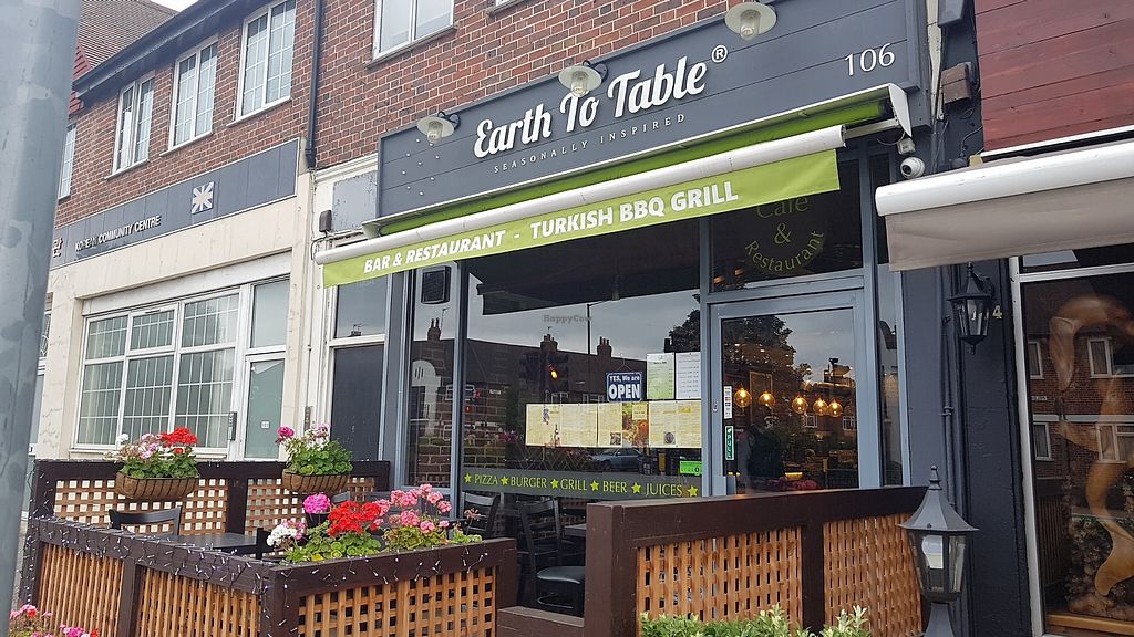 CLOSED: Earth to Table - South West London Restaurant - HappyCow