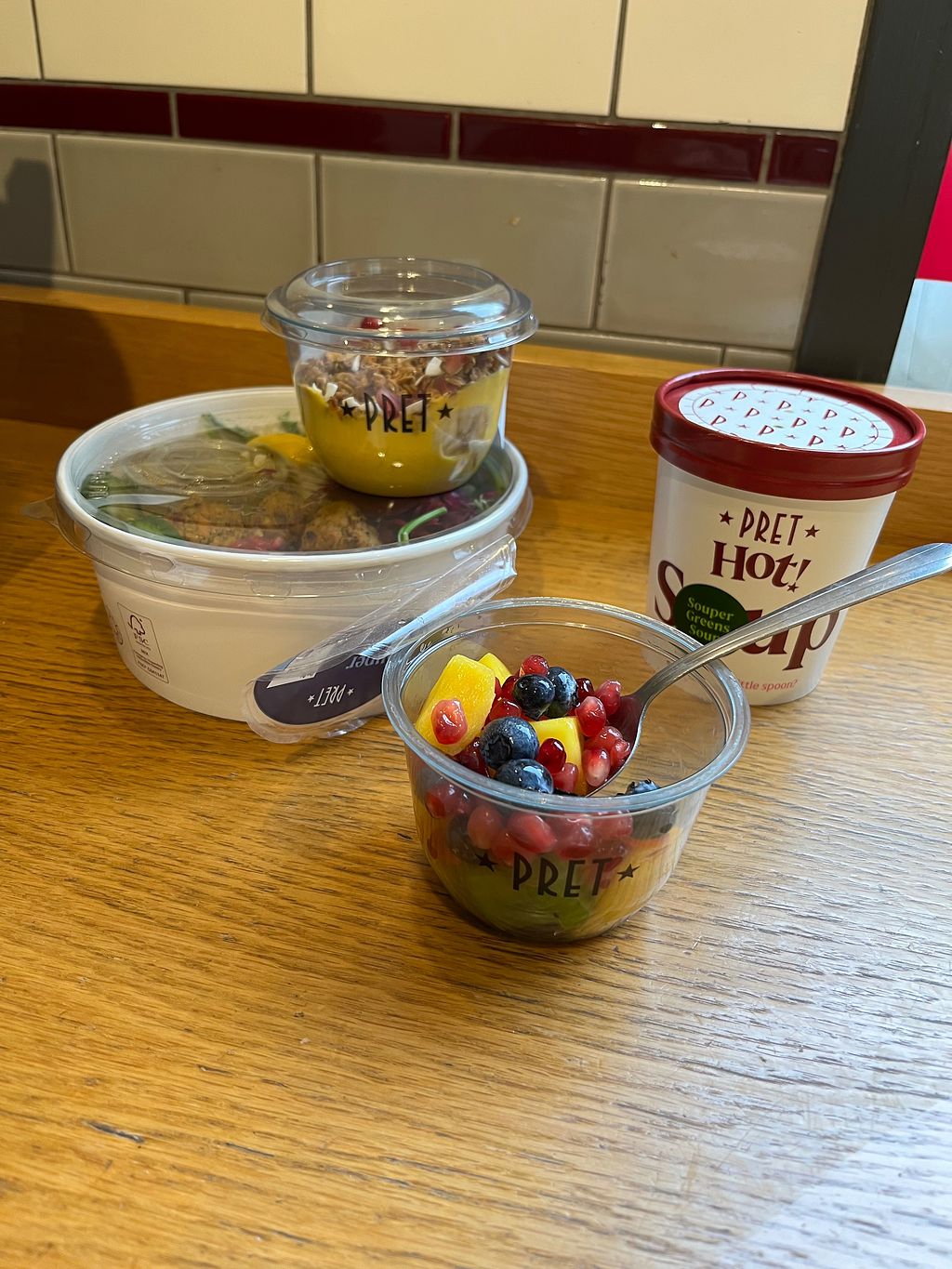 Pret A Manger - Fitzrovia - London | Review "Unbeatable convenience ...