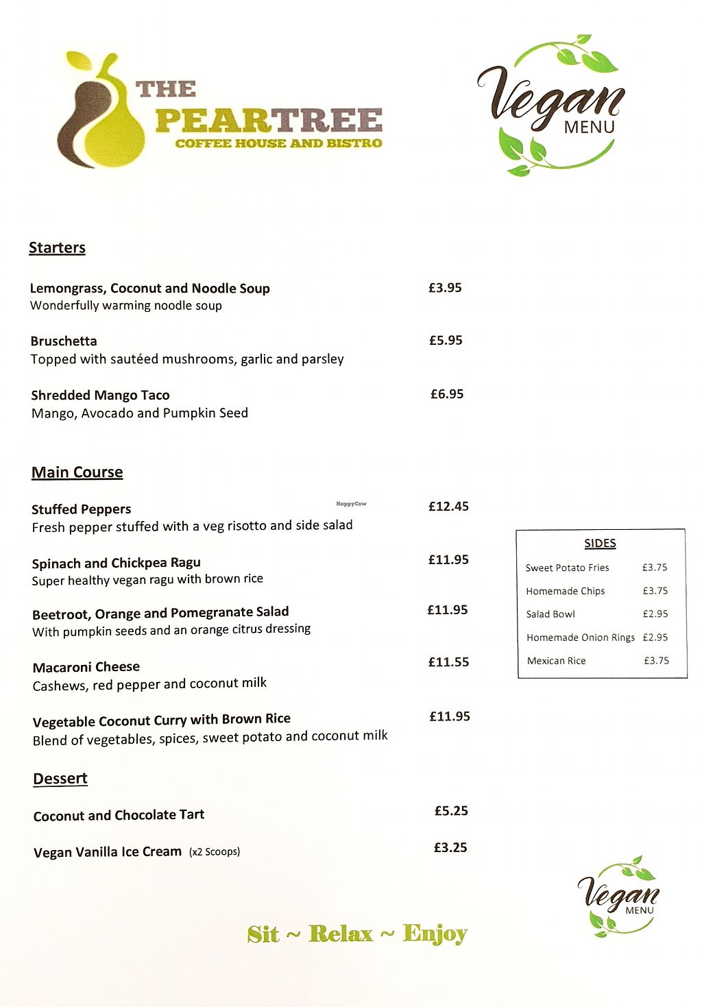 Peartree - Fraserburgh Restaurant - HappyCow