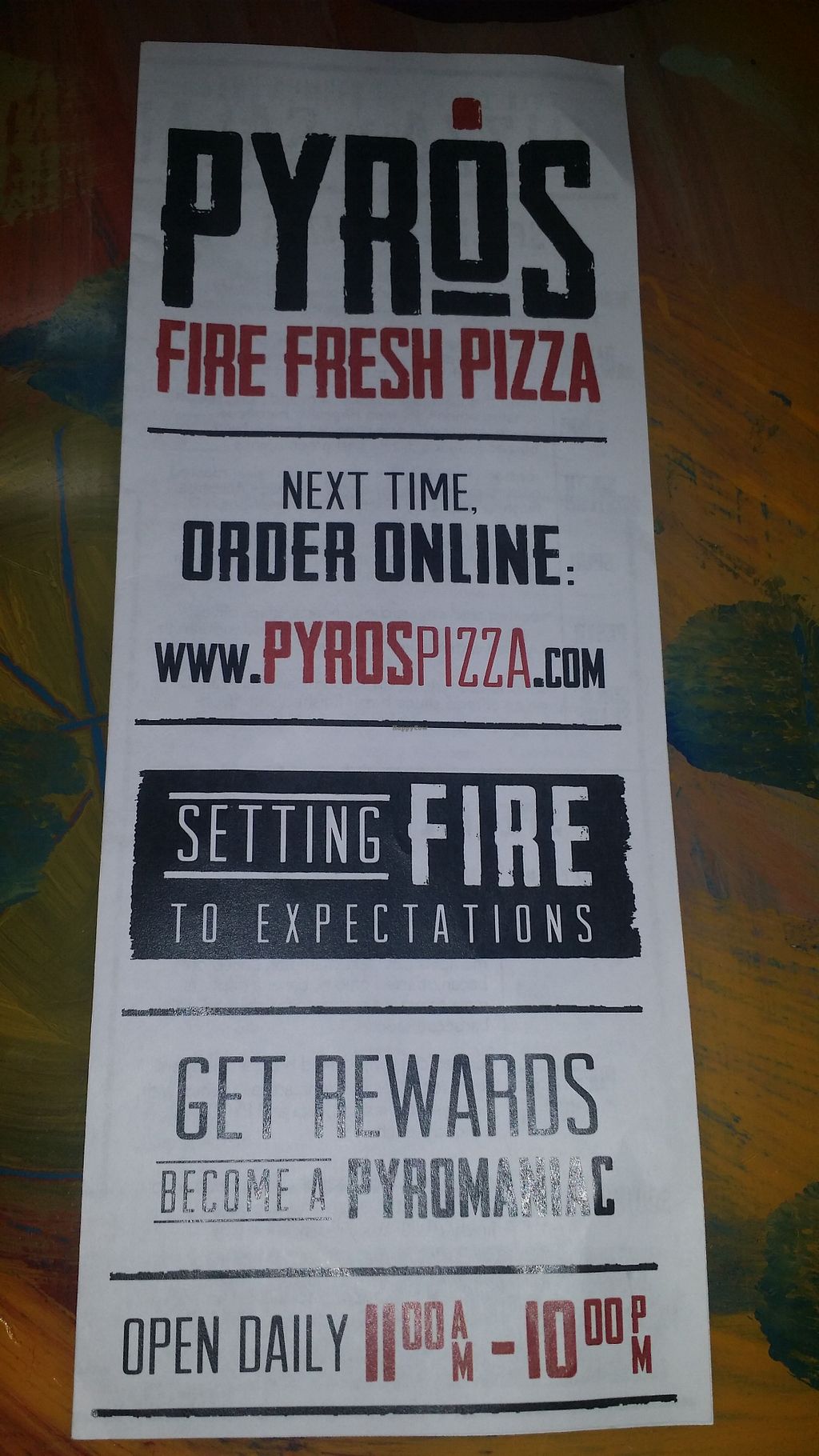 Pyro's Fire Fresh Pizza - Hattiesburg Mississippi Restaurant - HappyCow