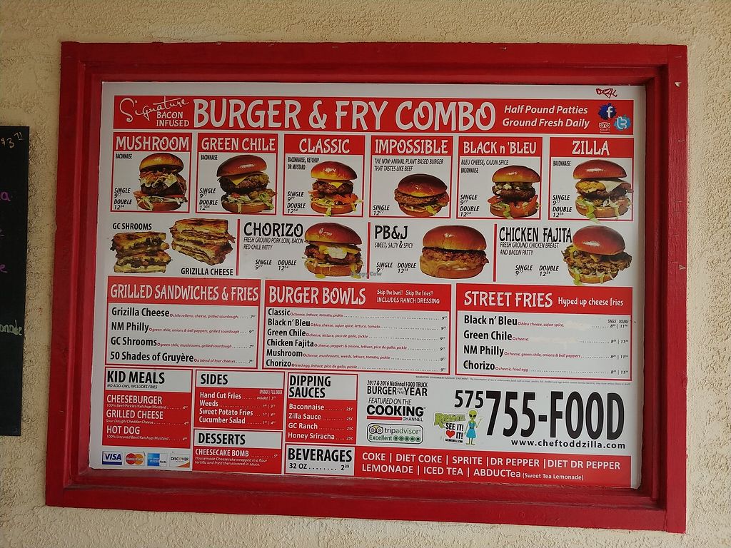 CLOSED: Chef Toddzilla - Roswell New Mexico Restaurant - HappyCow