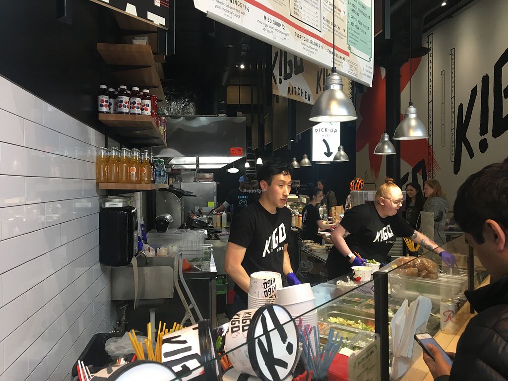 CLOSED: Kigo Kitchen - 3rd Ave - Seattle Washington Restaurant - HappyCow