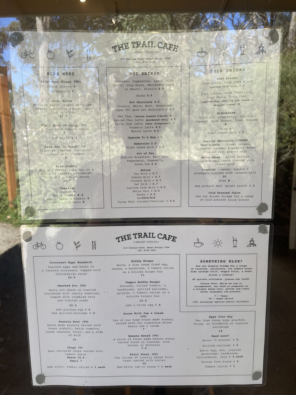 The Trail Cafe - Mount Evelyn | Review "Vegan scones and cream" by ...