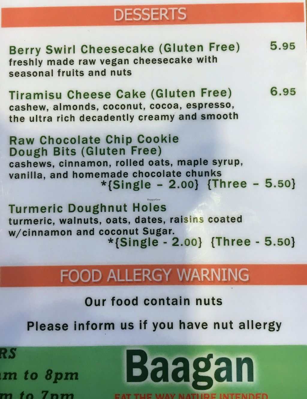 CLOSED: Baagan - Moraga California Restaurant - HappyCow