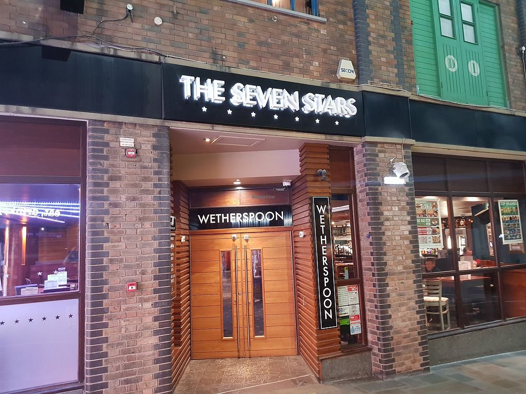 The Seven Stars Manchester Restaurant Happycow