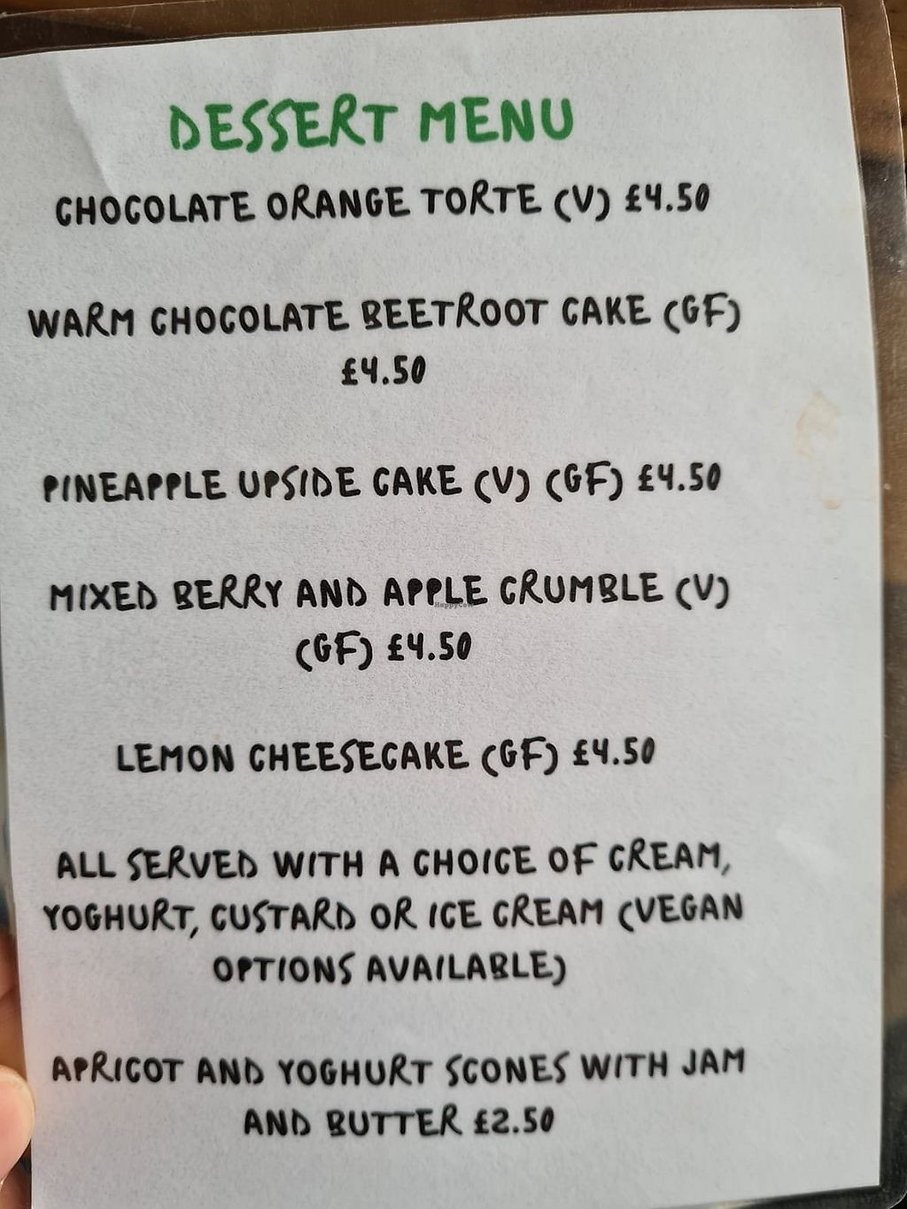 The GreenHouse Cafe - Shrewsbury Restaurant - HappyCow