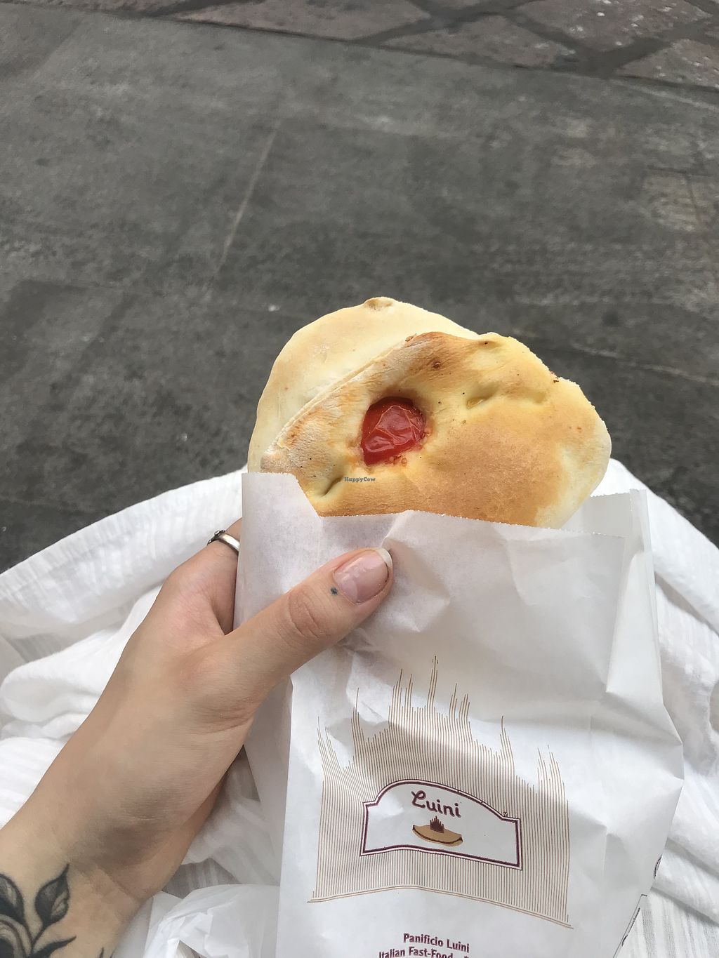 Panzerotti Luini - Milan Bakery - HappyCow
