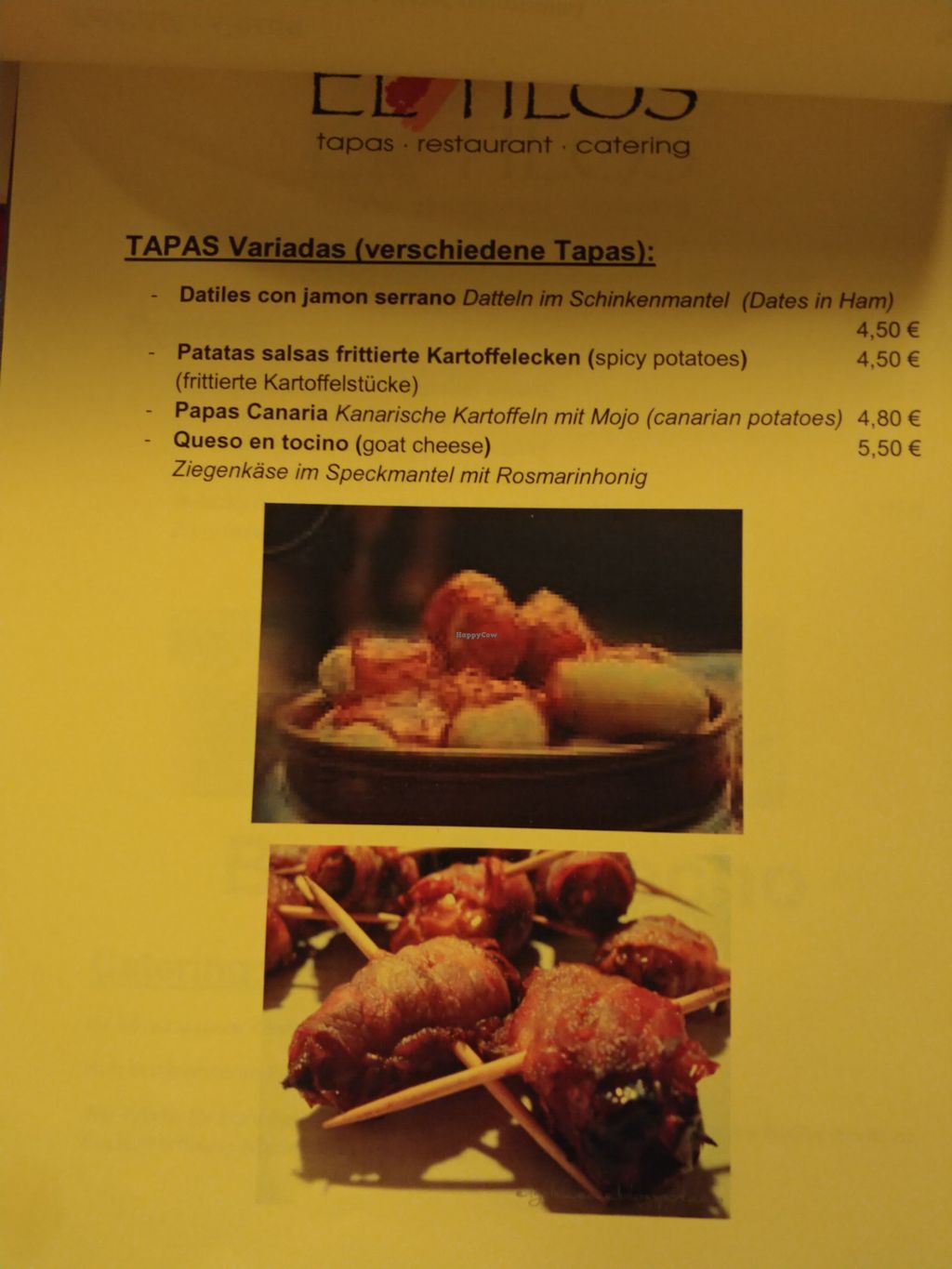 CLOSED: El Tilos - Wittlich Restaurant - HappyCow