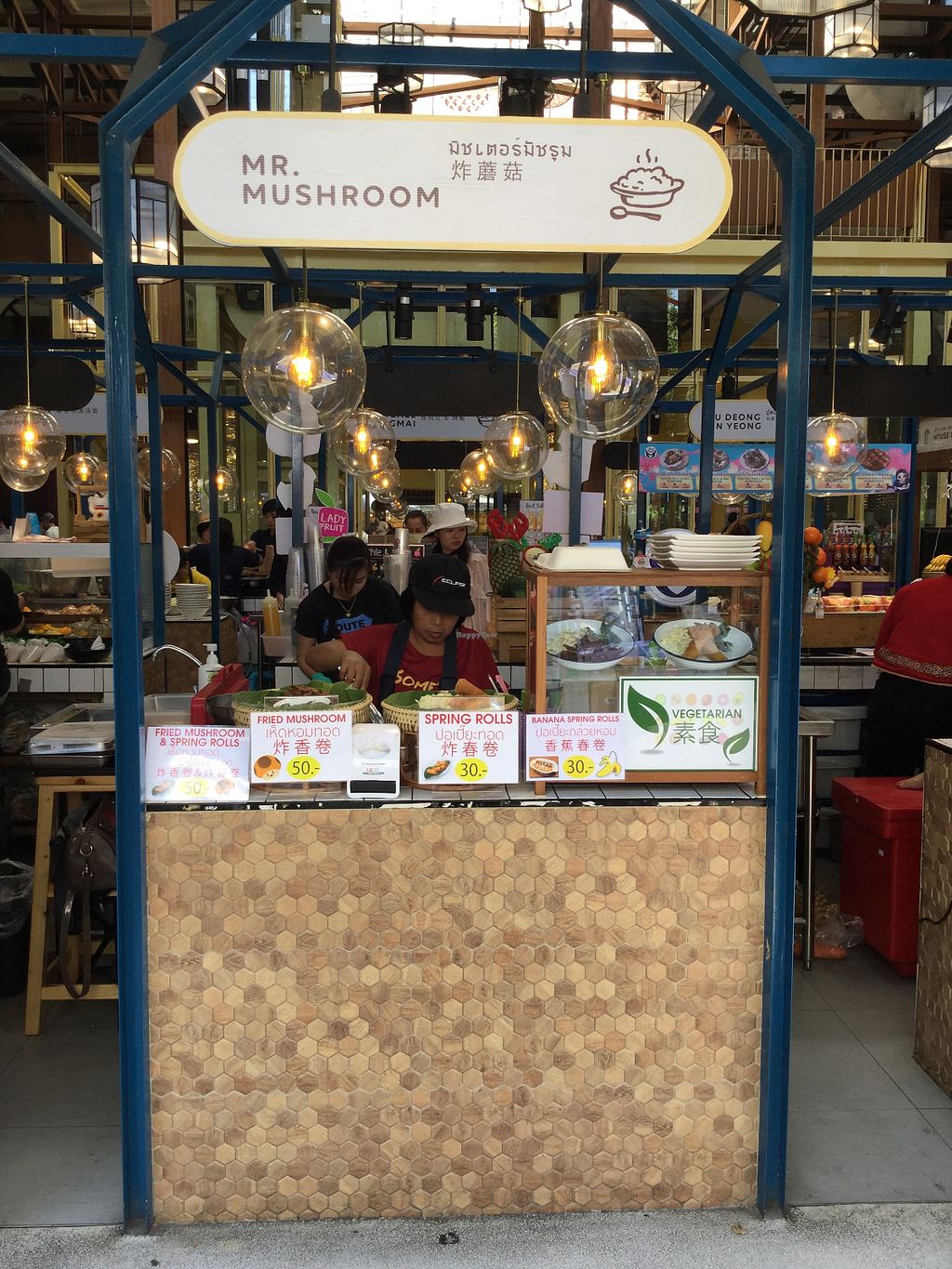 CLOSED: Mr. Mushroom - Food Stall - Chiang Mai Restaurant - HappyCow