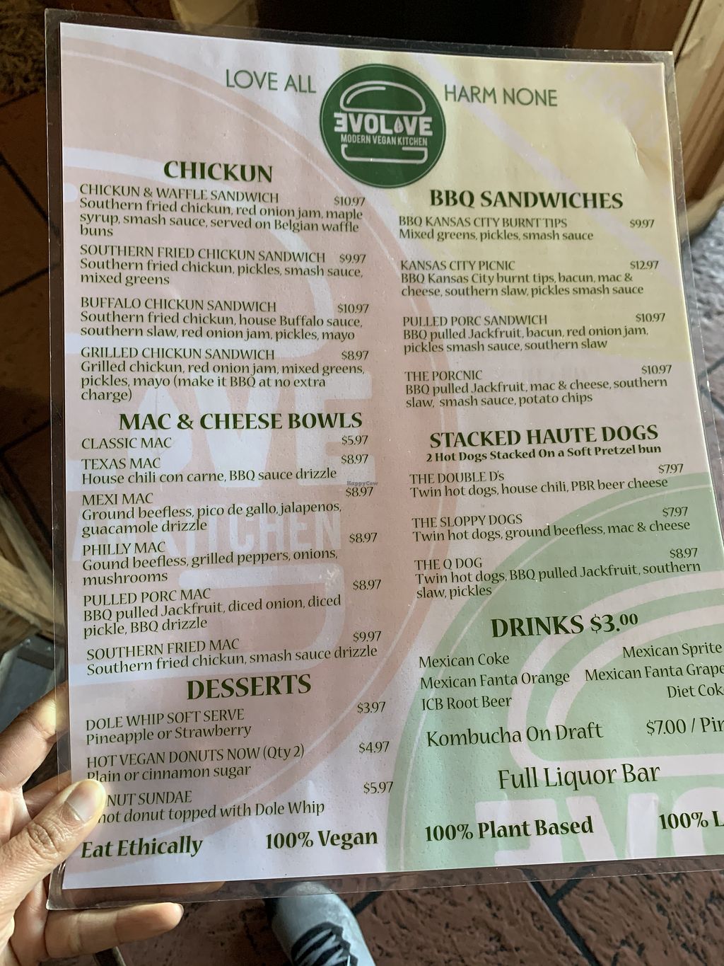 Evolve Modern Vegan Kitchen - Daytona Beach Florida Restaurant - HappyCow