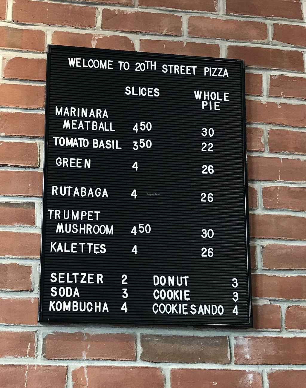 20th Street Pizza - Philadelphia Pennsylvania Restaurant - HappyCow