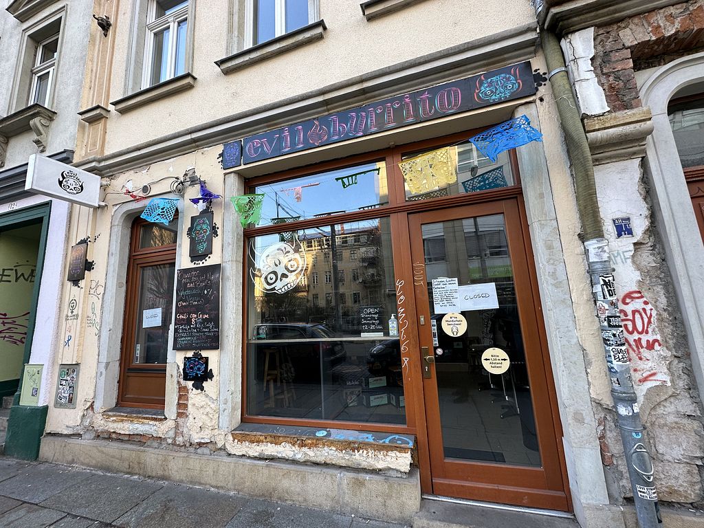 CLOSED: The Evil Burrito - Dresden Restaurant - HappyCow