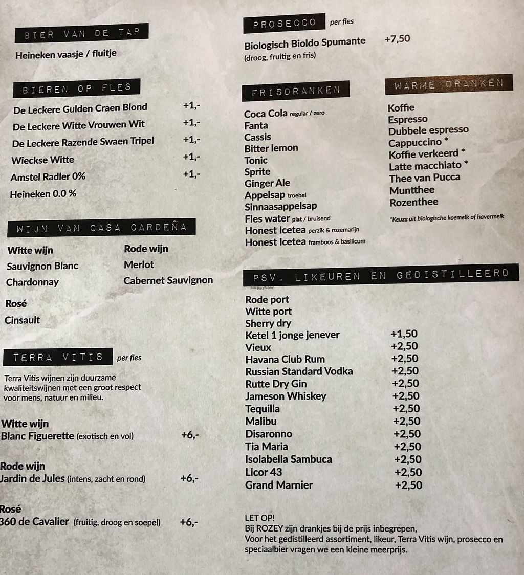Rozey - Rotterdam Restaurant - HappyCow