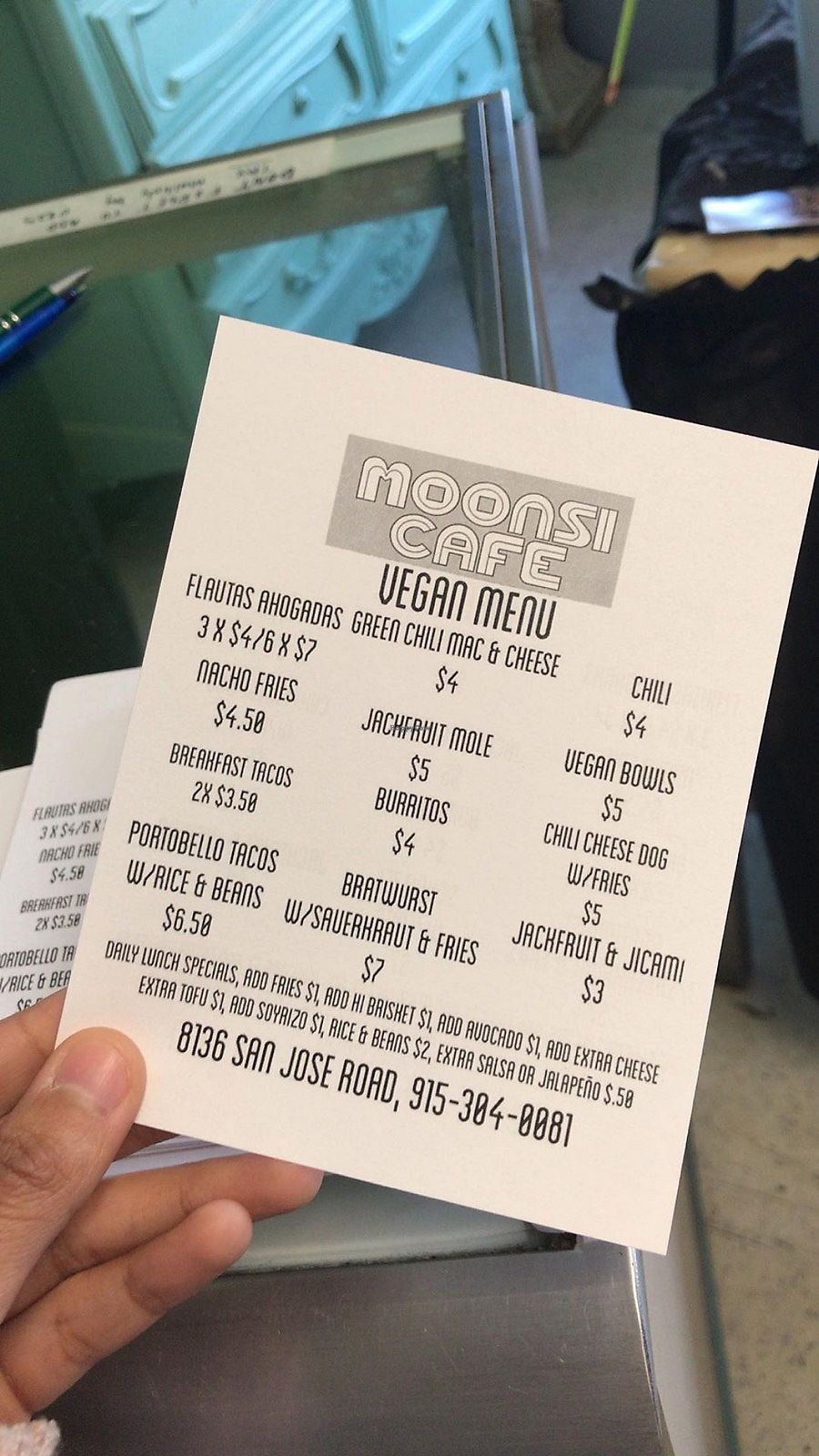 CLOSED: Moonsi Cafe - El Paso Texas Restaurant - HappyCow