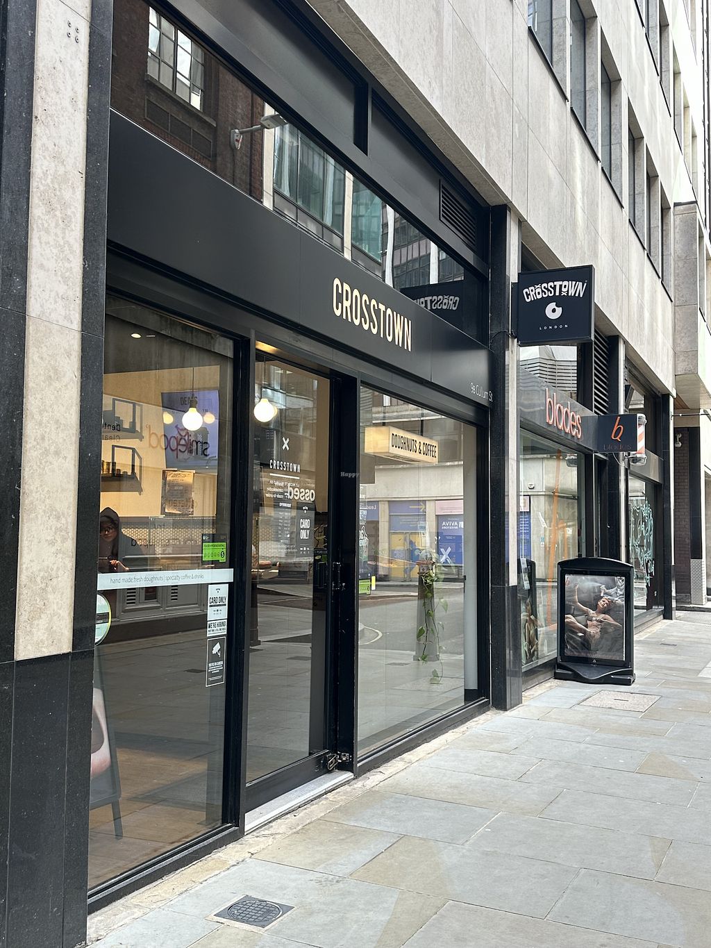 CLOSED: Crosstown Doughnuts - Fenchurch - London Bakery - HappyCow