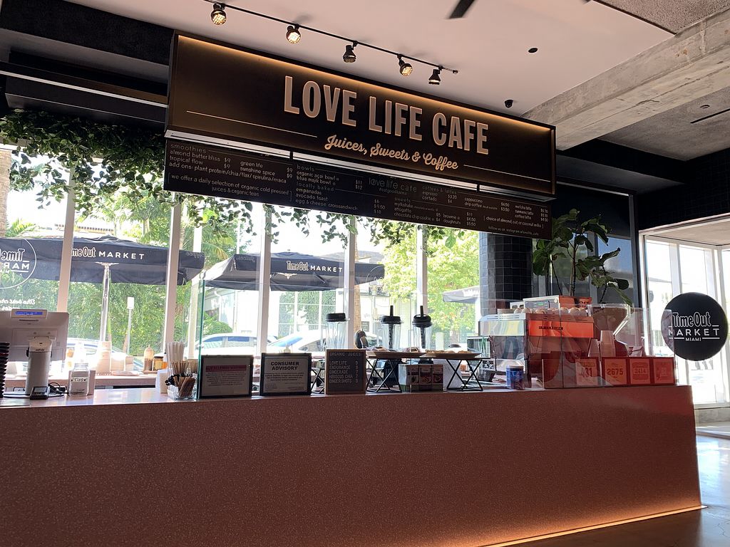 CLOSED: Love Life Cafe - Miami Beach Florida Restaurant - HappyCow