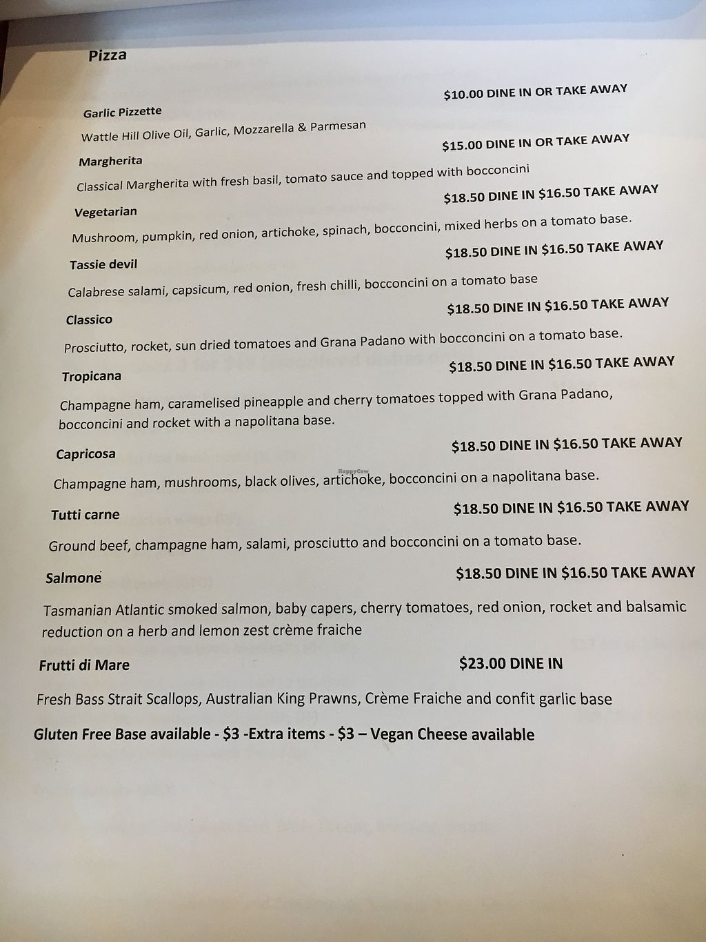 Verona Italy - Devonport Tasmania Restaurant - HappyCow