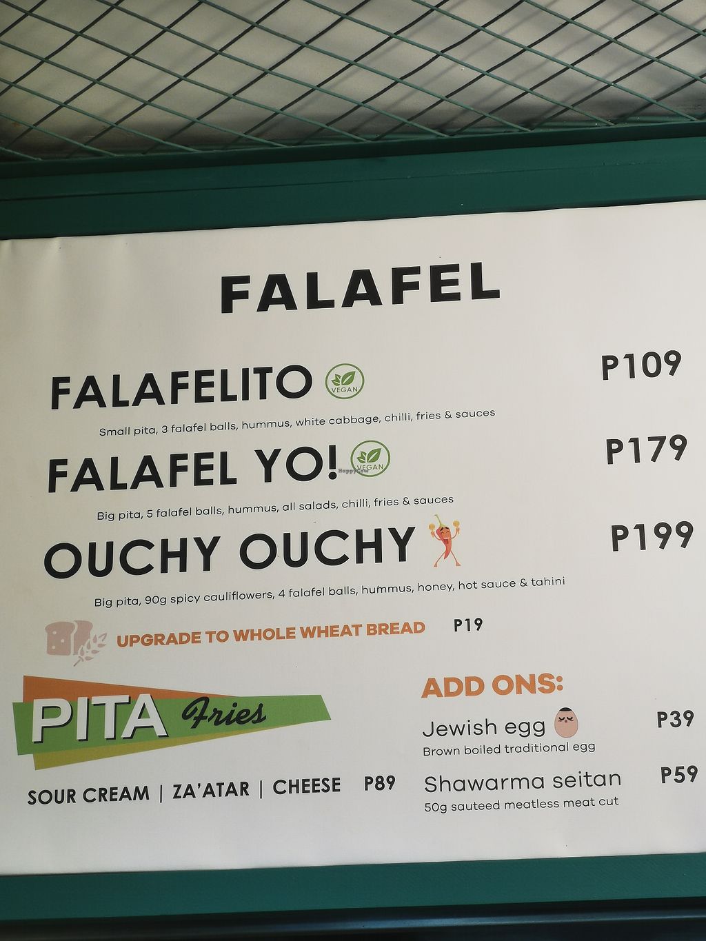 CLOSED: Falafel Yo! - Makati Restaurant - HappyCow