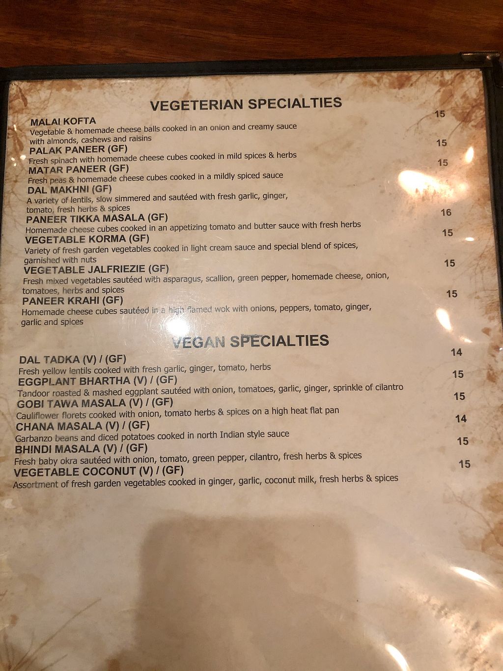 Nawab Indian Cuisine - Winston-salem North Carolina Restaurant - HappyCow