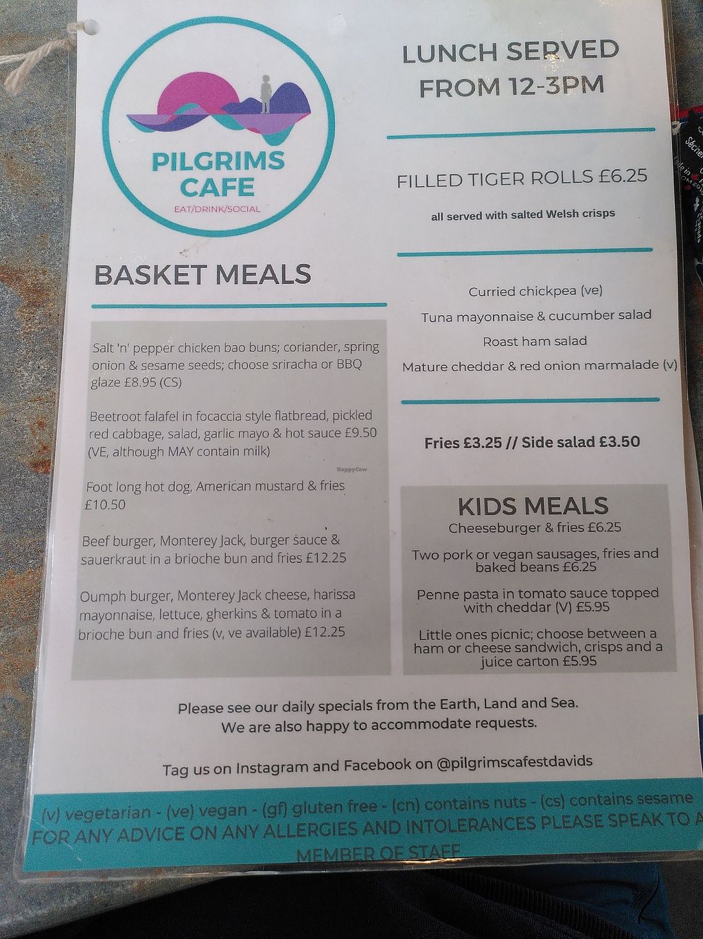 Pilgrims Cafe - Haverfordwest Restaurant - HappyCow