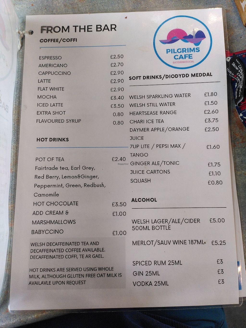 Pilgrims Cafe - Haverfordwest Restaurant - HappyCow