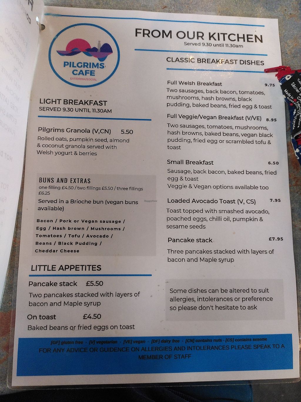 Pilgrims Cafe - Haverfordwest Restaurant - HappyCow