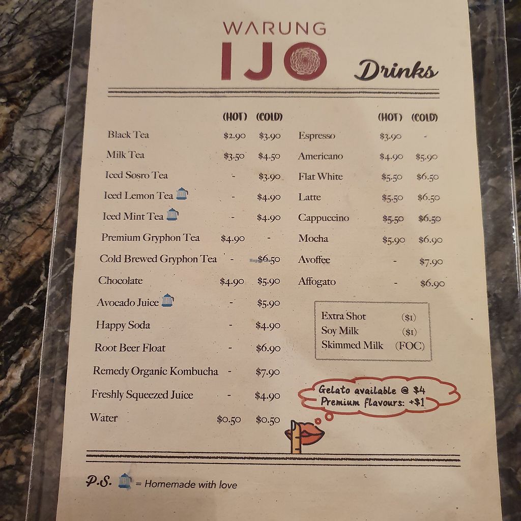 Warung Ijo - Central Singapore Restaurant - HappyCow