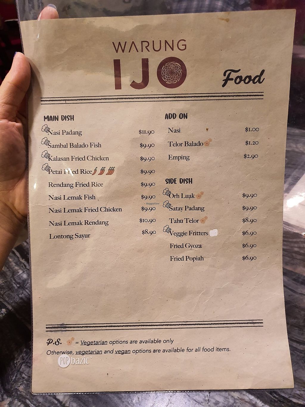 Warung Ijo - Central Singapore Restaurant - HappyCow